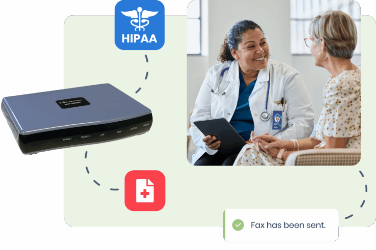 Cloud Fax Connector for Healthcare | Secure Fax Machine Integration