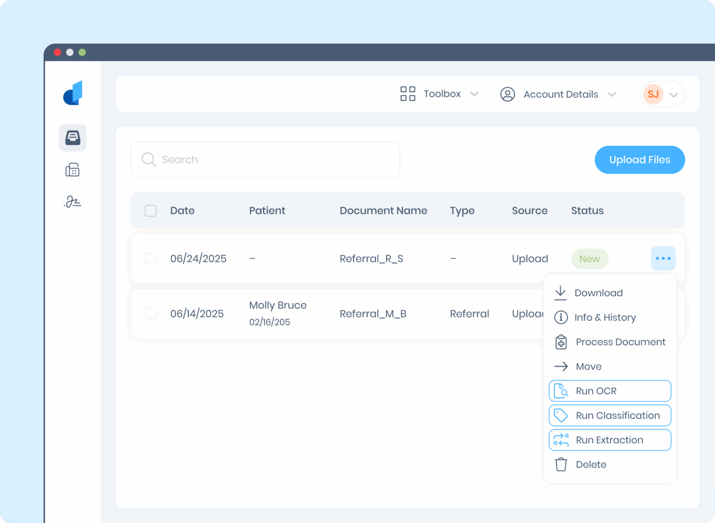 Secure, compliant, AI-powered fax automation - Documo